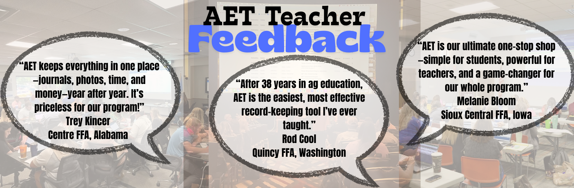 The Agricultural Experience Tracker (AET)